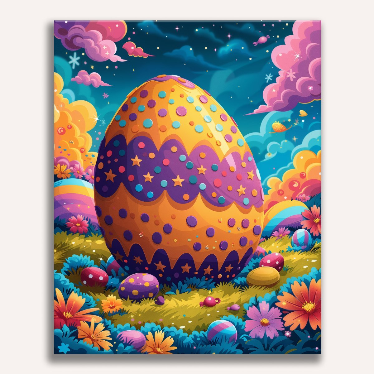 Easter Egg Wonderland | Paint by Numbers Kit by Number Artist