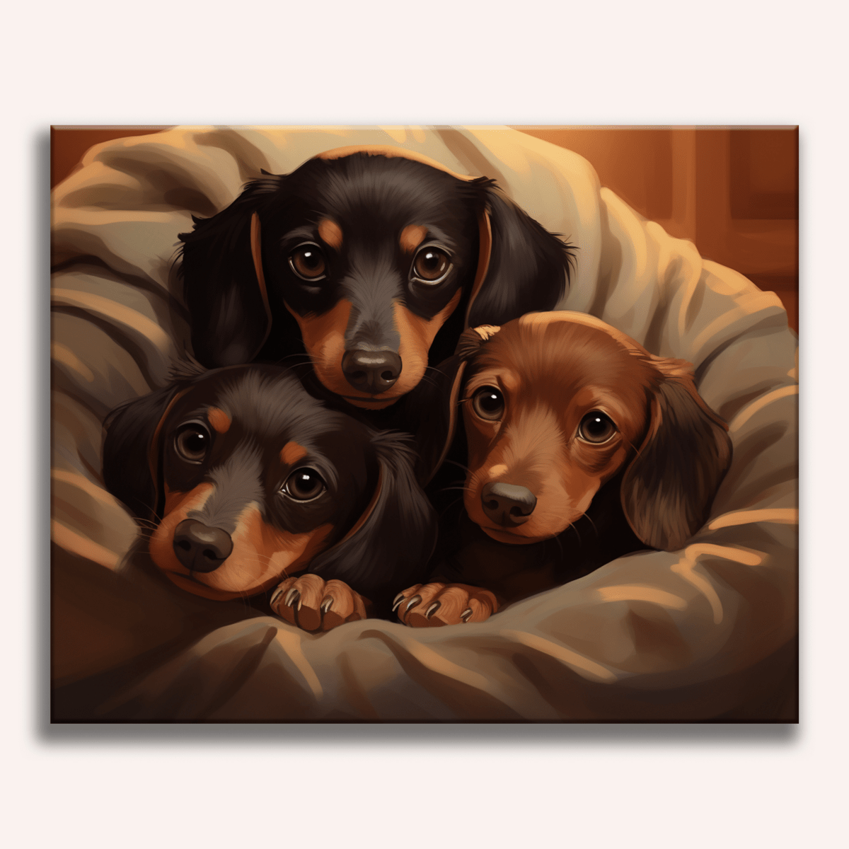 Puppy Love Paint by Numbers Kit