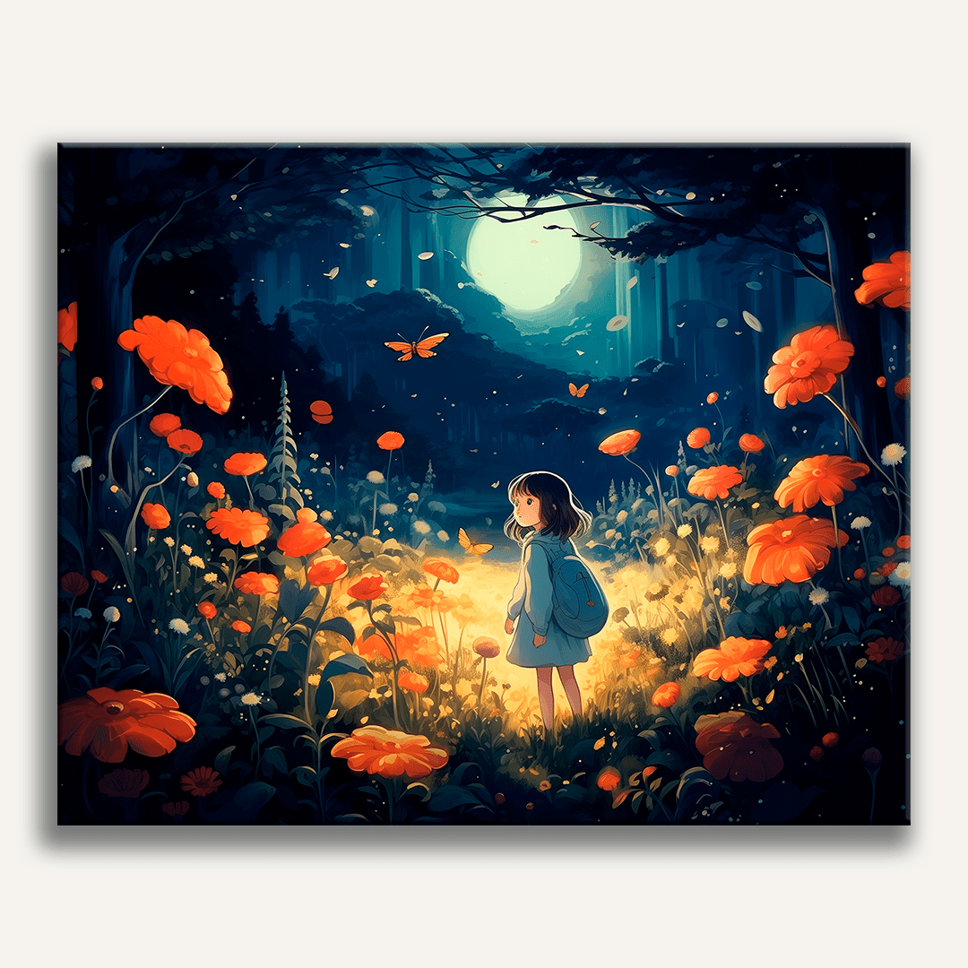 Twilight Bloom Paint by Numbers Kit