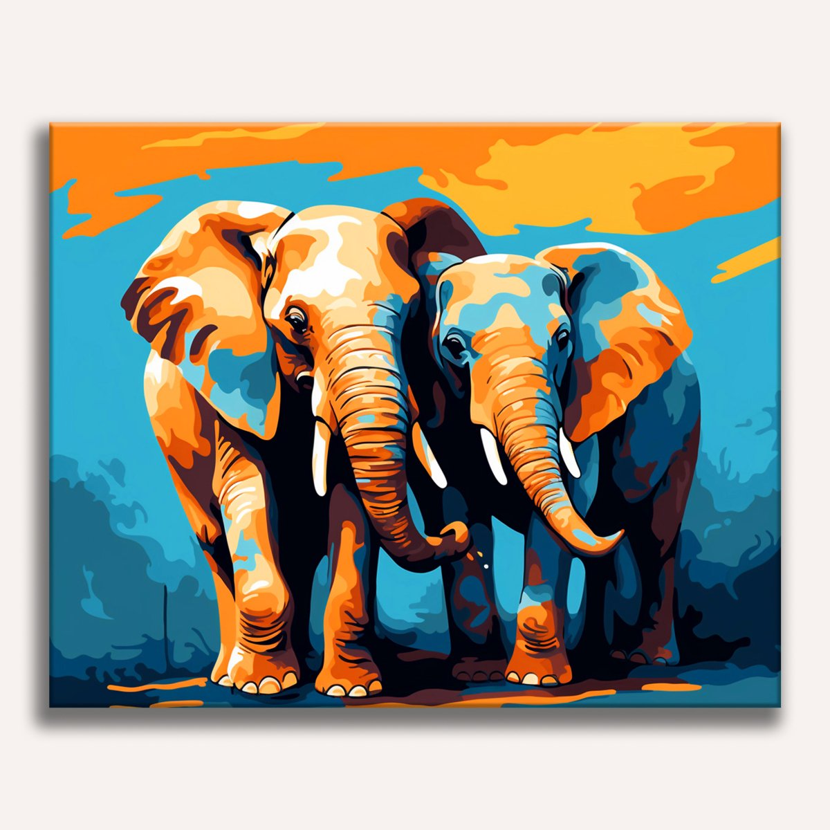 Elephant's Memory Paint by Numbers Kit