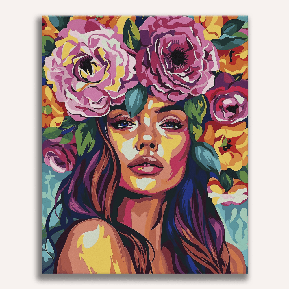 Seductive Gaze Paint by Numbers Kit