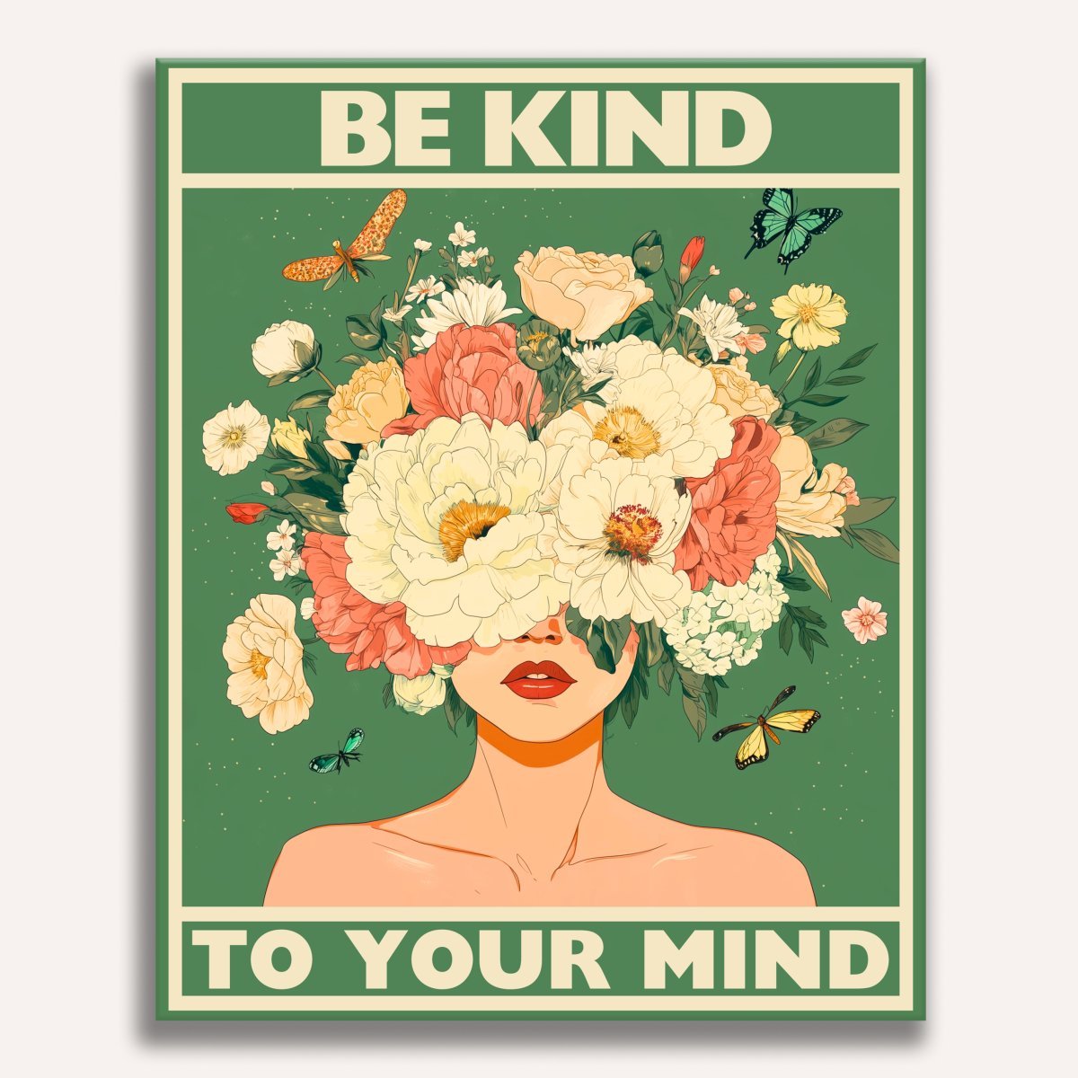 Be Kind | Paint by Numbers Kit by Number Artist