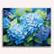 Blue Hydrangea | Paint by Numbers Kit by Number Artist