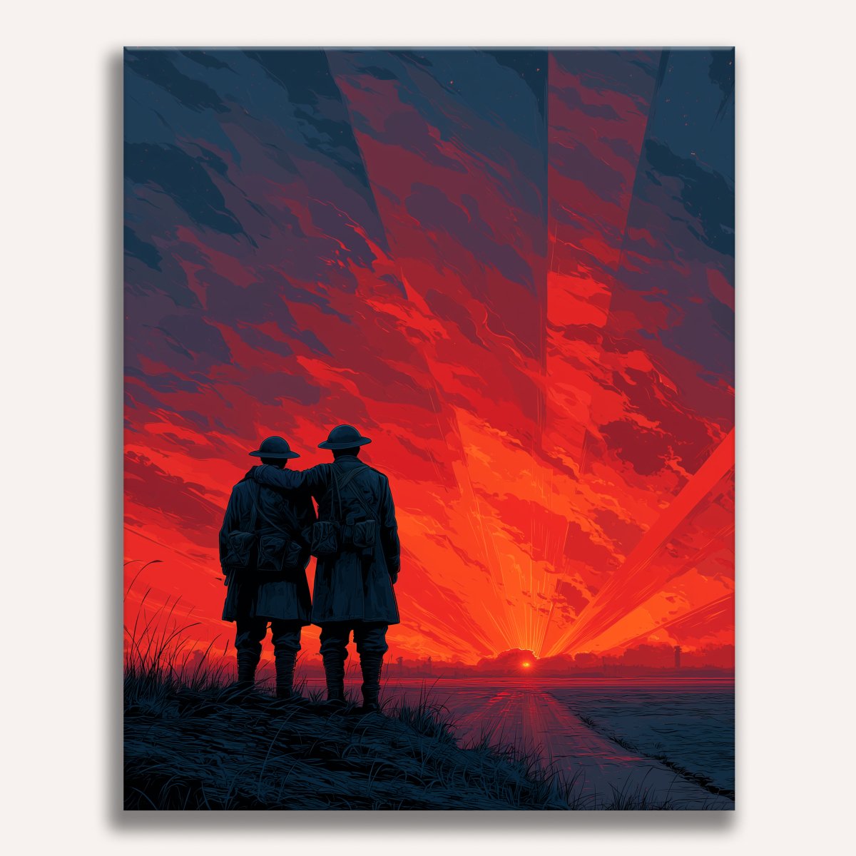 Brother in Arms Paint by Numbers Kit