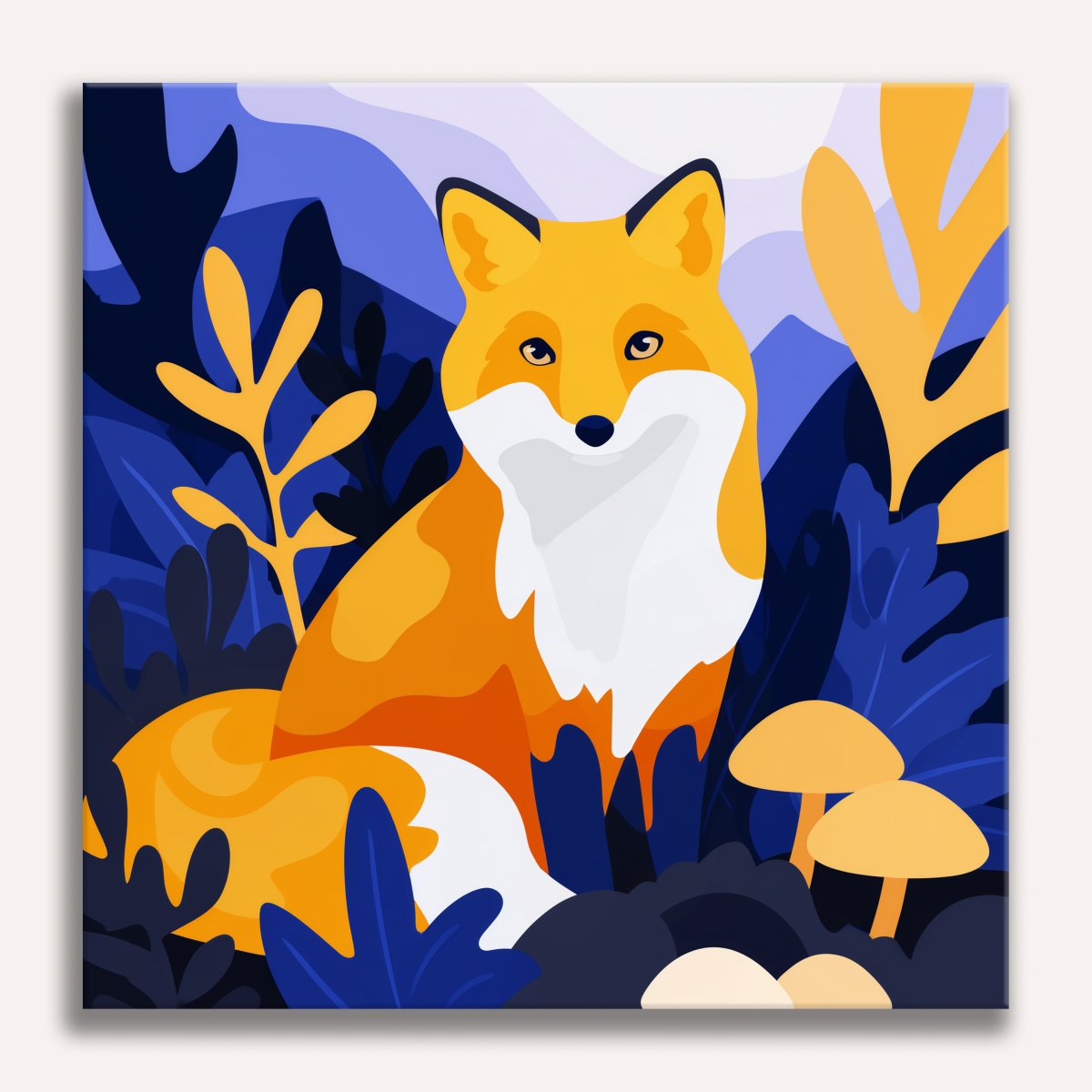 Calm Fox Paint by Numbers Kit