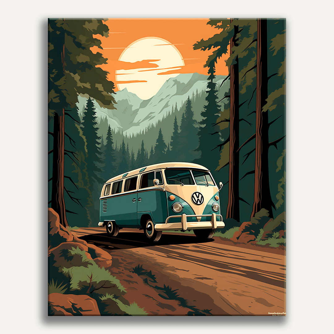 Camping Trip | Paint by Numbers Kit by Number Artist