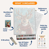 Christmas Friend | Paint by Numbers Kit by Number Artist