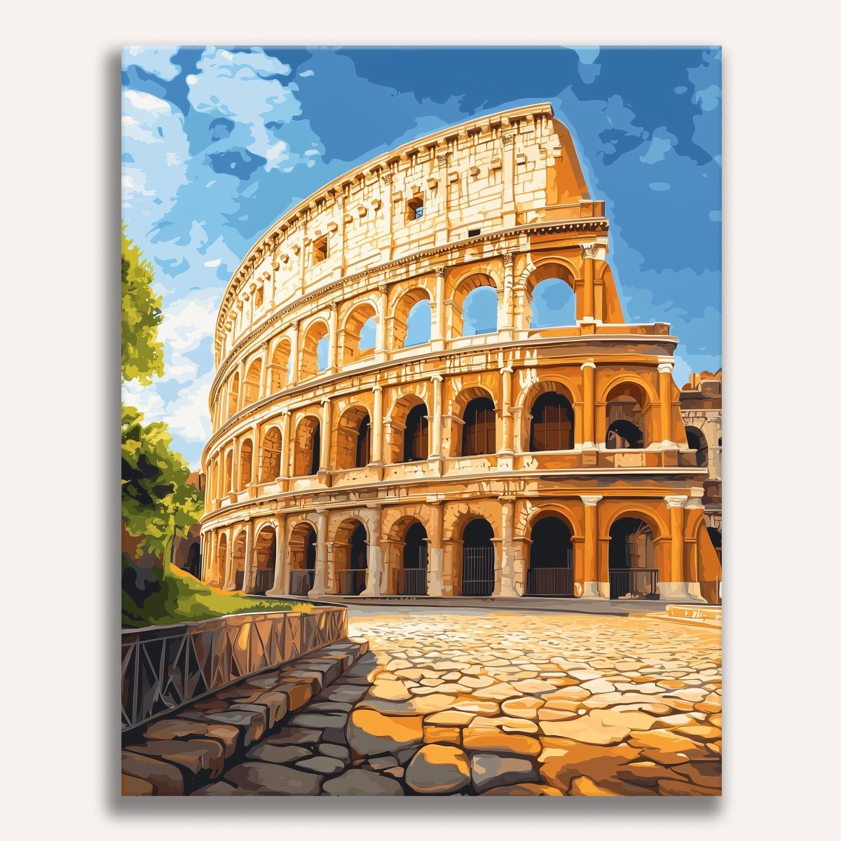 Colosseum | Paint by Numbers Kit by Number Artist