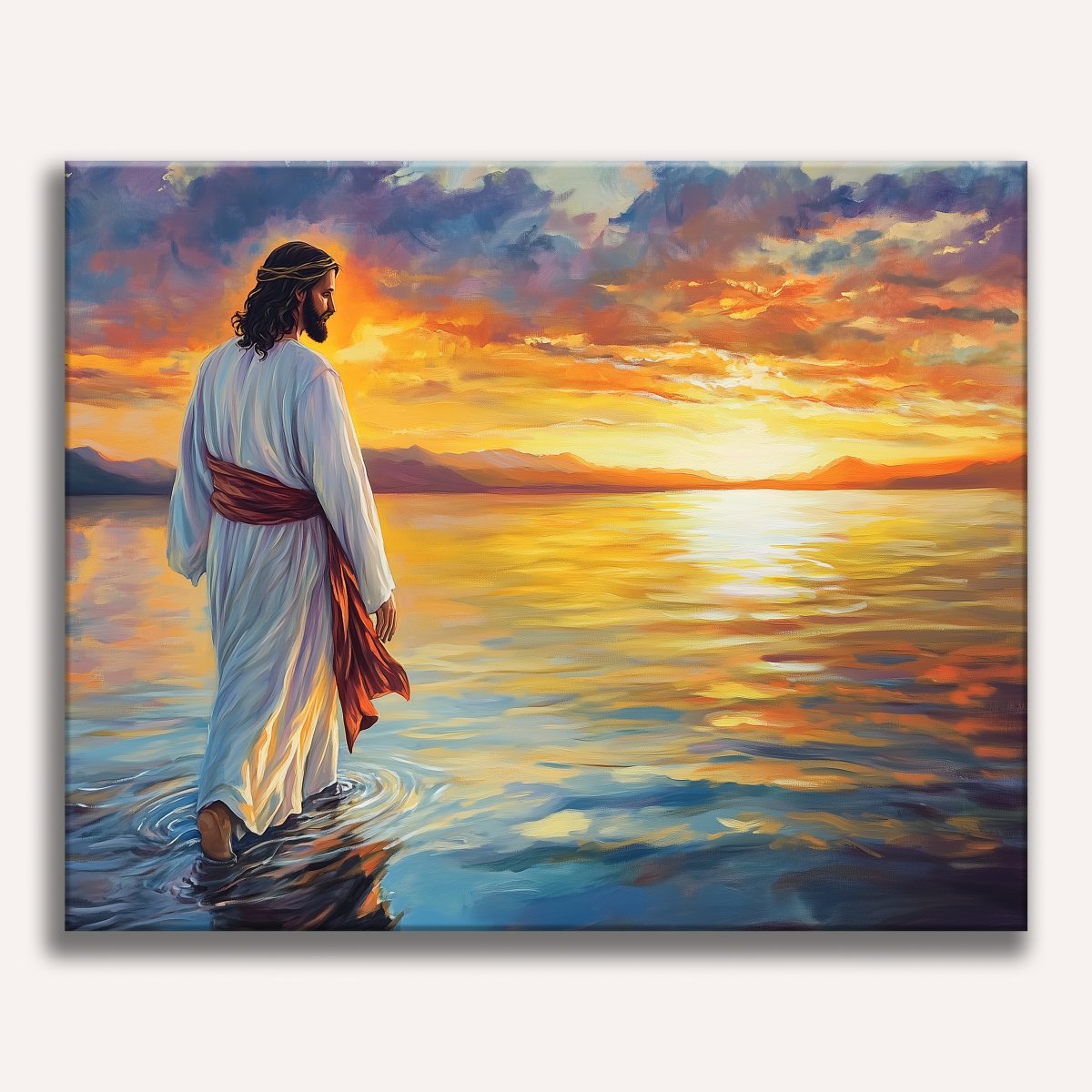 Divine Sunset | Paint by Numbers Kit by Number Artist
