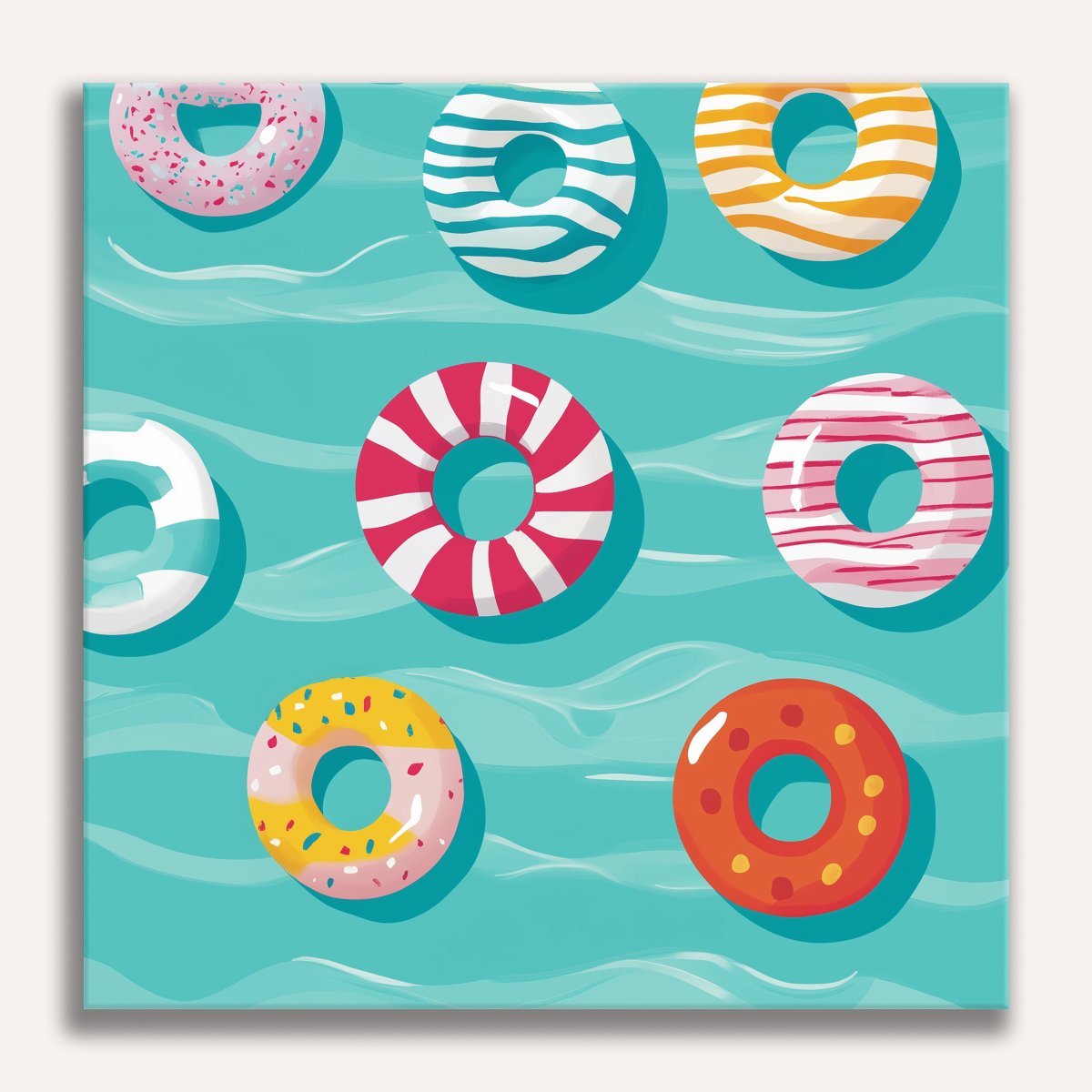 Floaty Collection | Paint by Numbers Kit by Number Artist