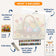 Floral Easter Basket | Paint by Numbers Kit by Number Artist