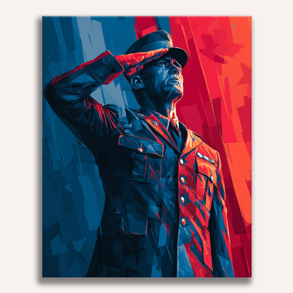 Honoring the Loyal Paint by Numbers Kit