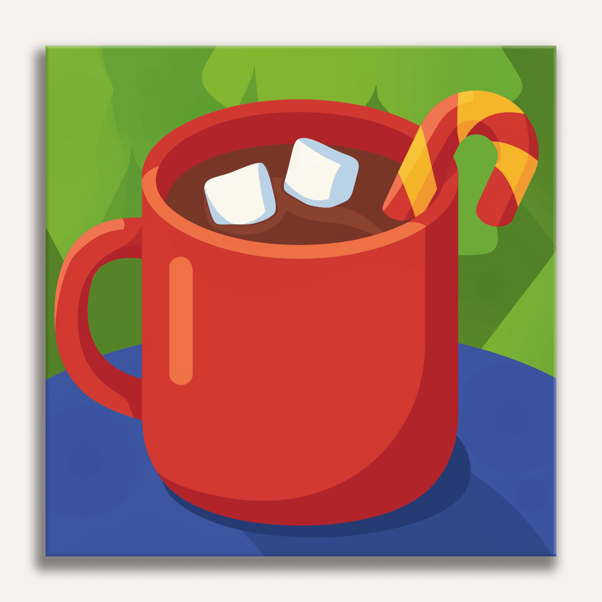 Hot Christmas Chocolate Paint by Numbers Kit