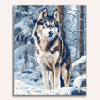 Husky Wildlife Paint by Numbers Kit