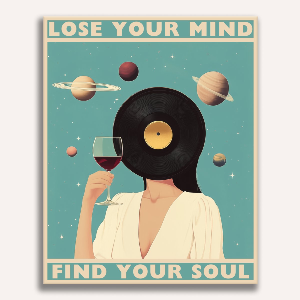 Mind & Soul | Paint by Numbers Kit by Number Artist