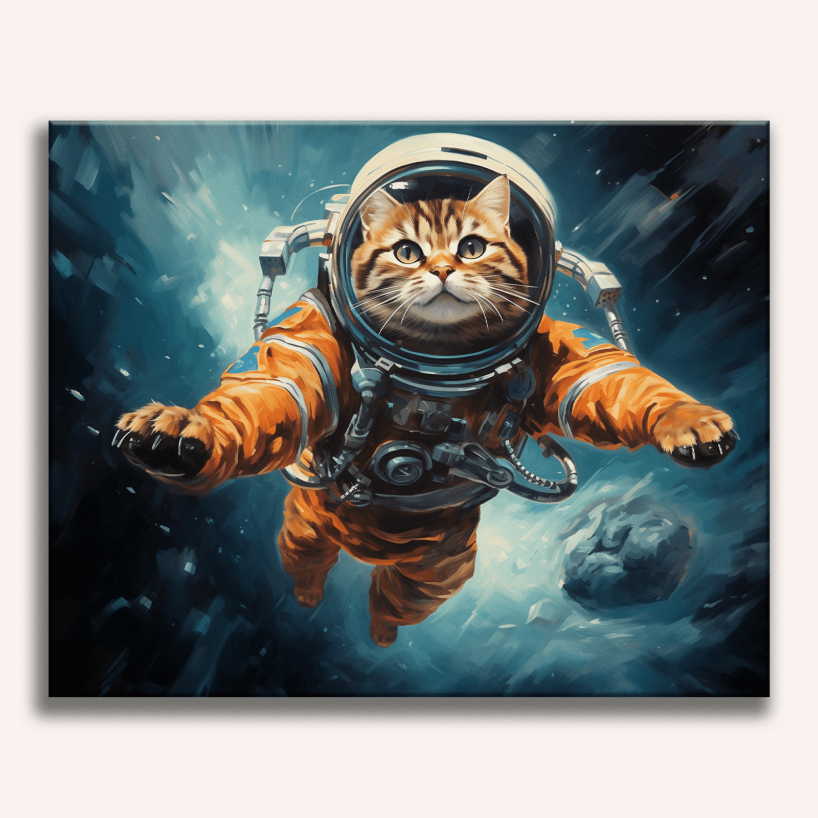 Neil Catstrong Paint by Numbers Kit