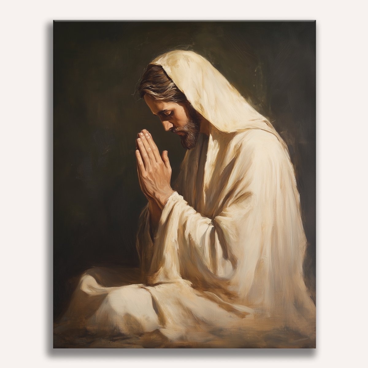 Peaceful Prayers | Paint by Numbers Kit by Number Artist