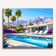 Pool Relaxation Paint by Numbers Kit