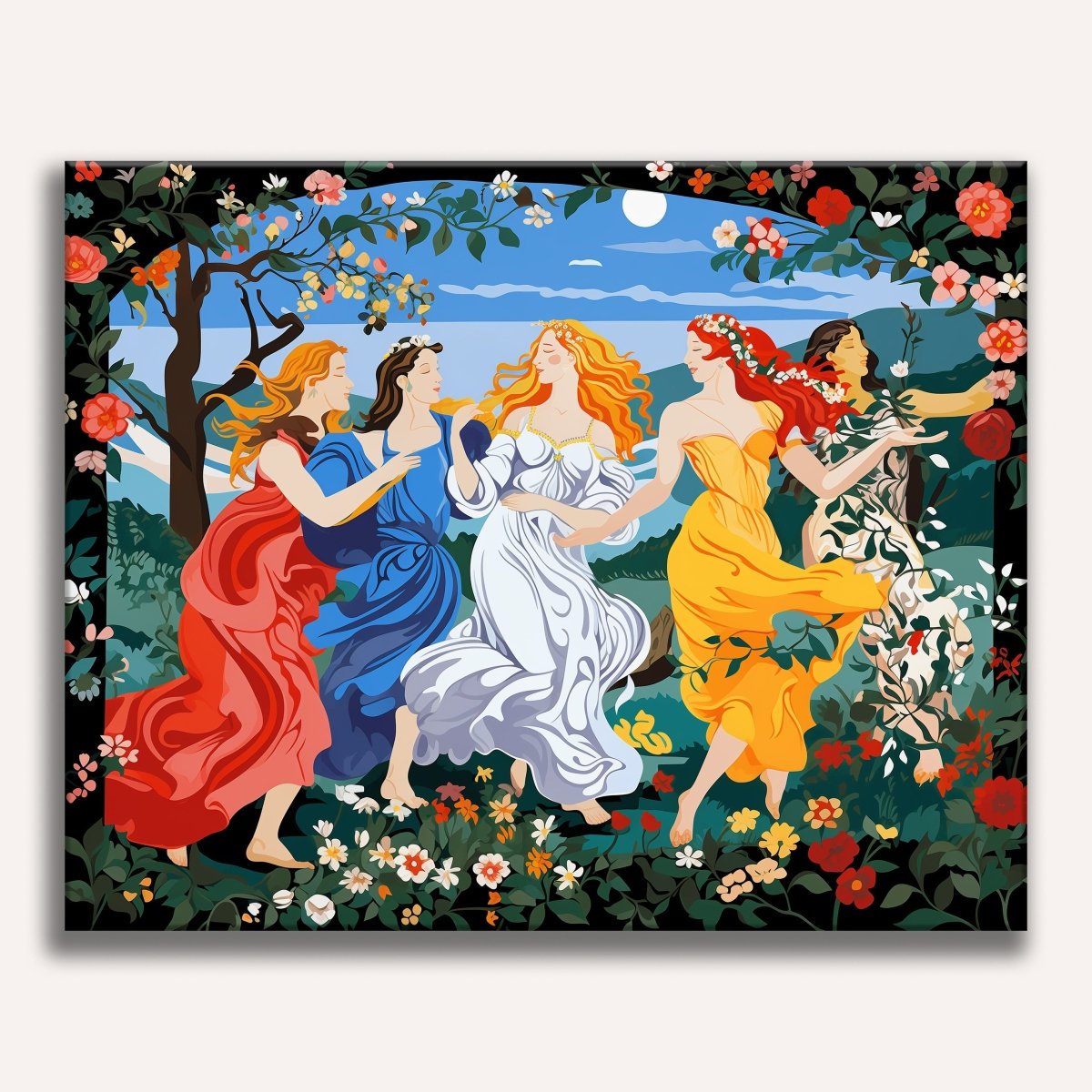 Primavera | Paint by Numbers Kit by Number Artist