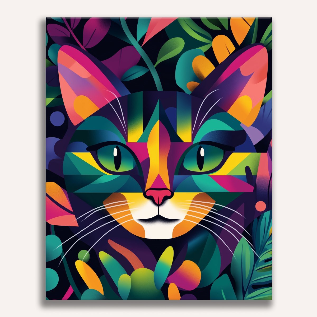 Puzzling Purrs | Paint by Numbers Kit by Number Artist