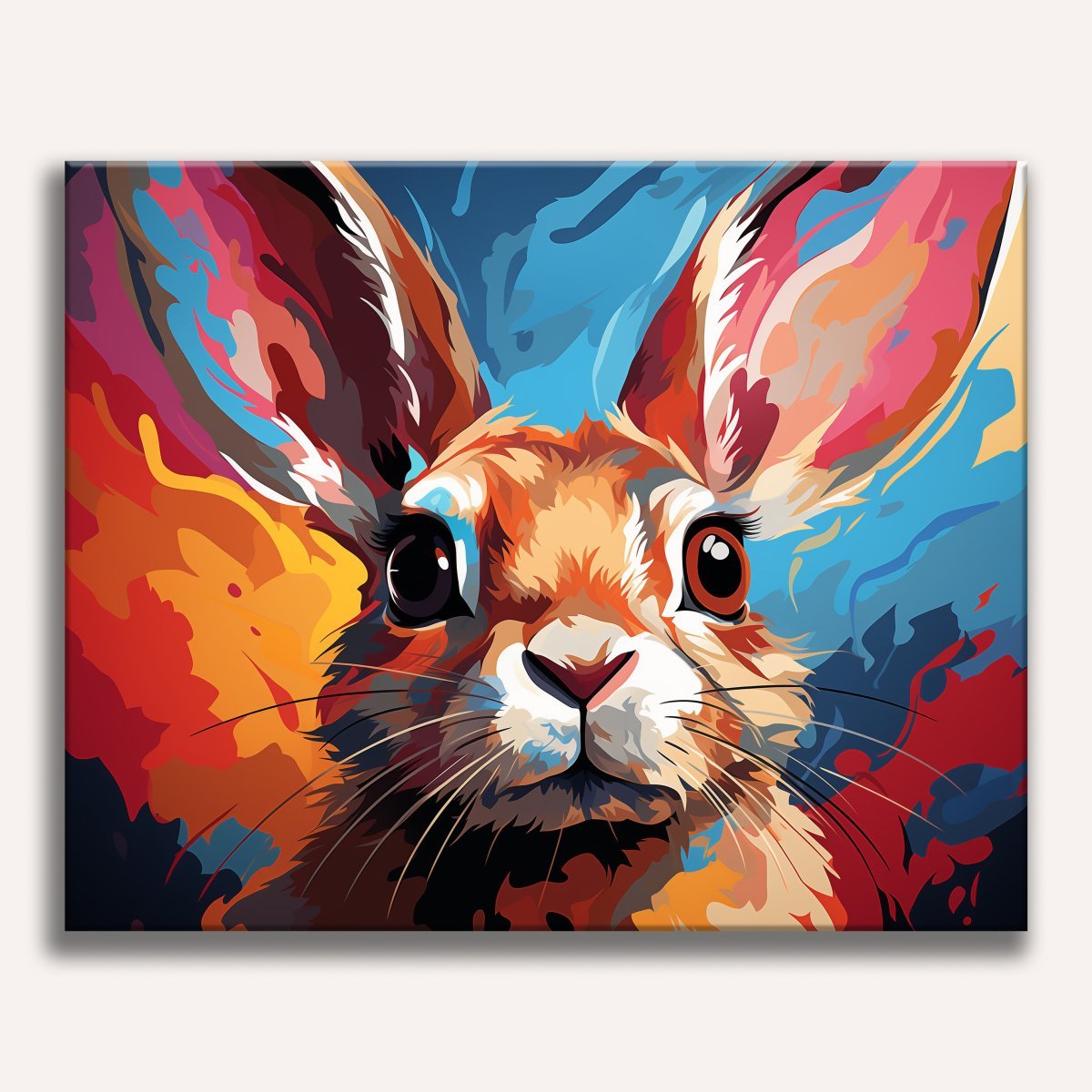 Rabbit Paint | Paint by Numbers Kit by Number Artist