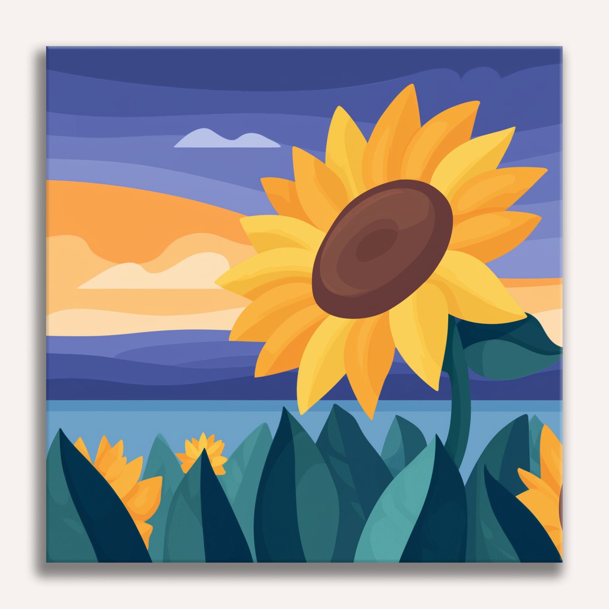 Rising Sun Paint by Numbers Kit