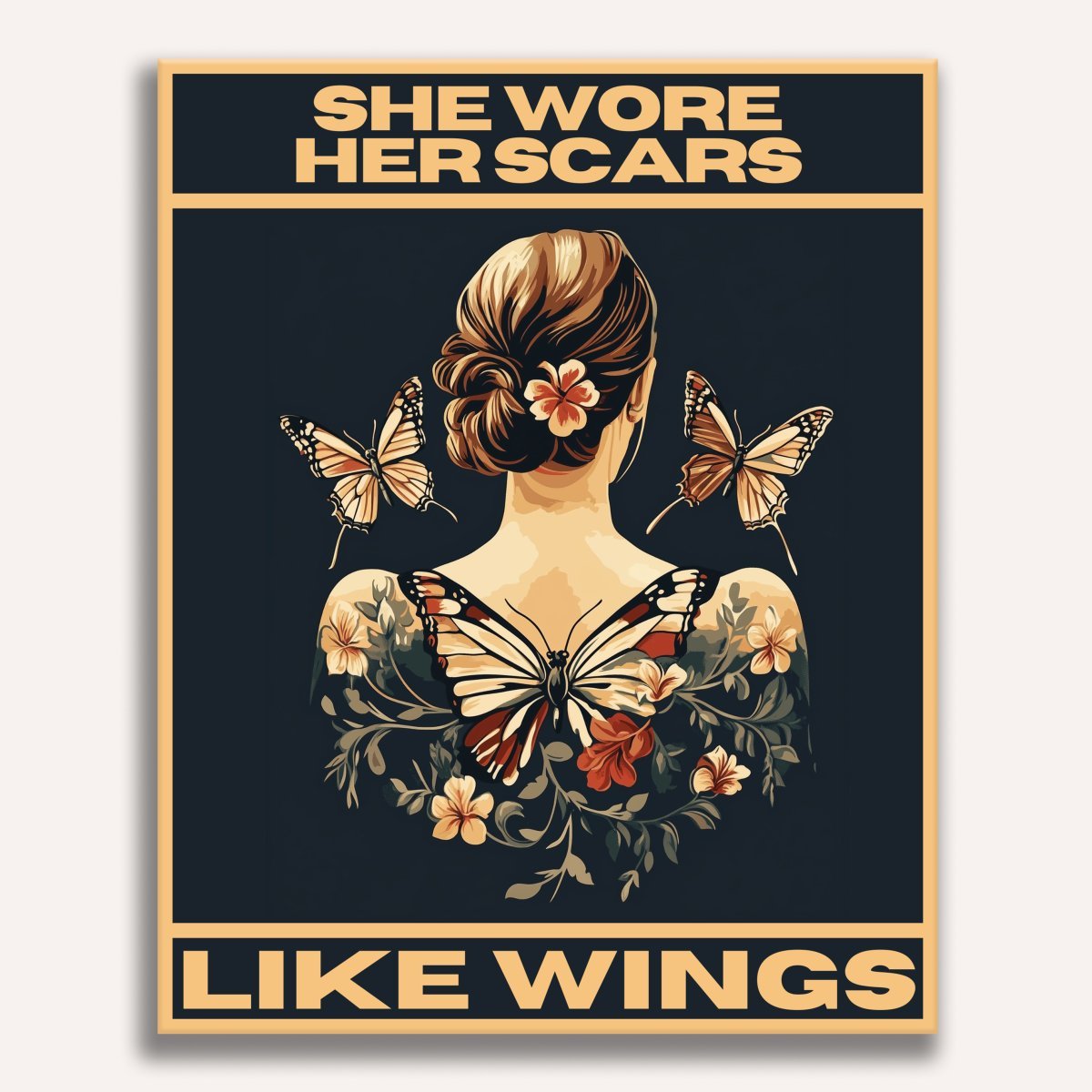 Scars | Paint by Numbers Kit by Number Artist