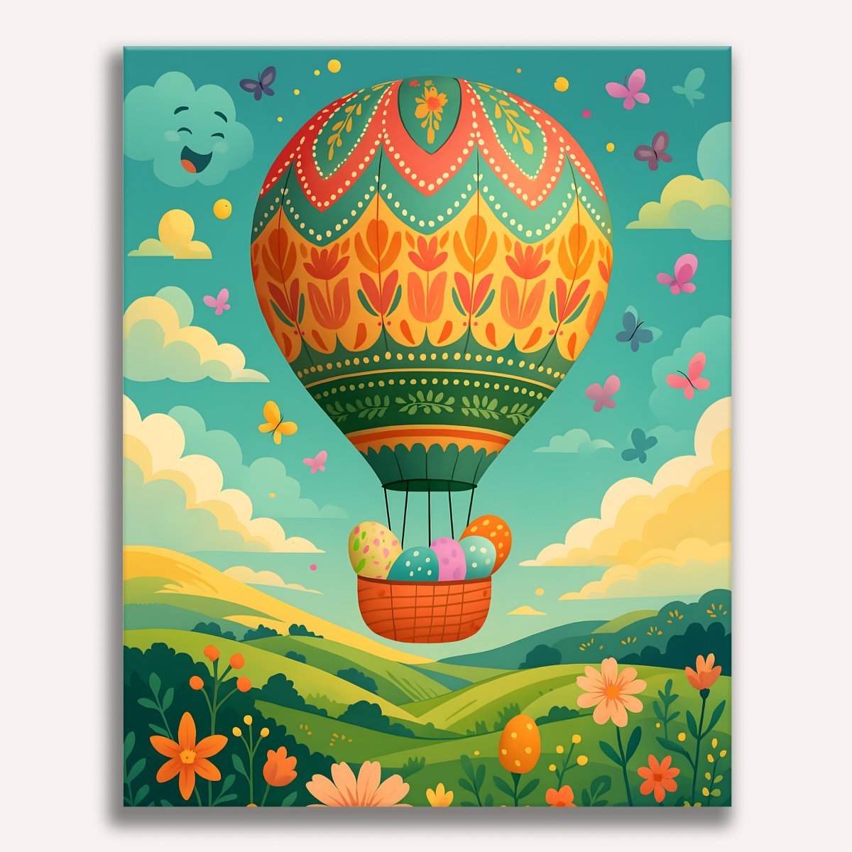 Sky Easter | Paint by Numbers Kit by Number Artist