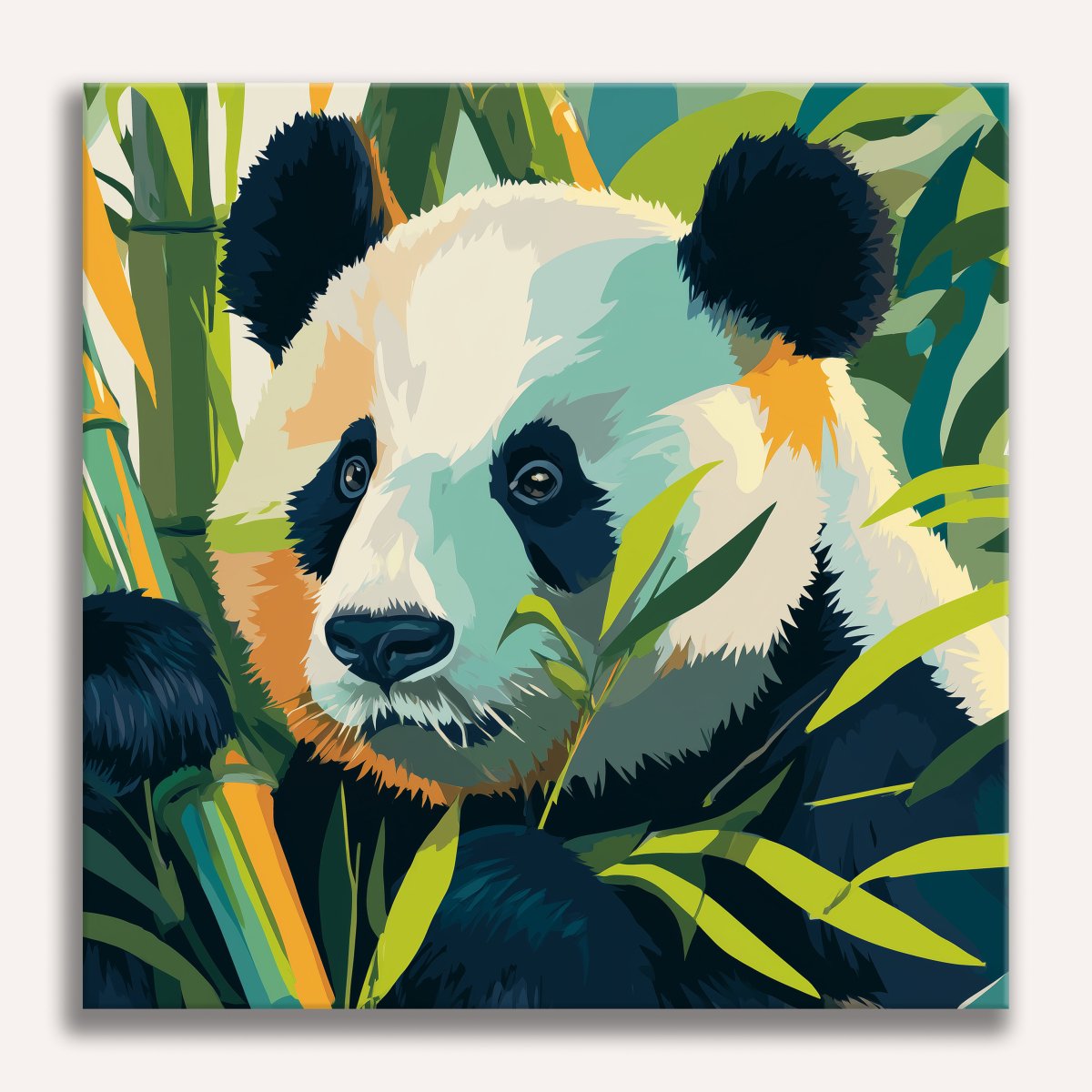 Soft Panda Paint by Numbers Kit