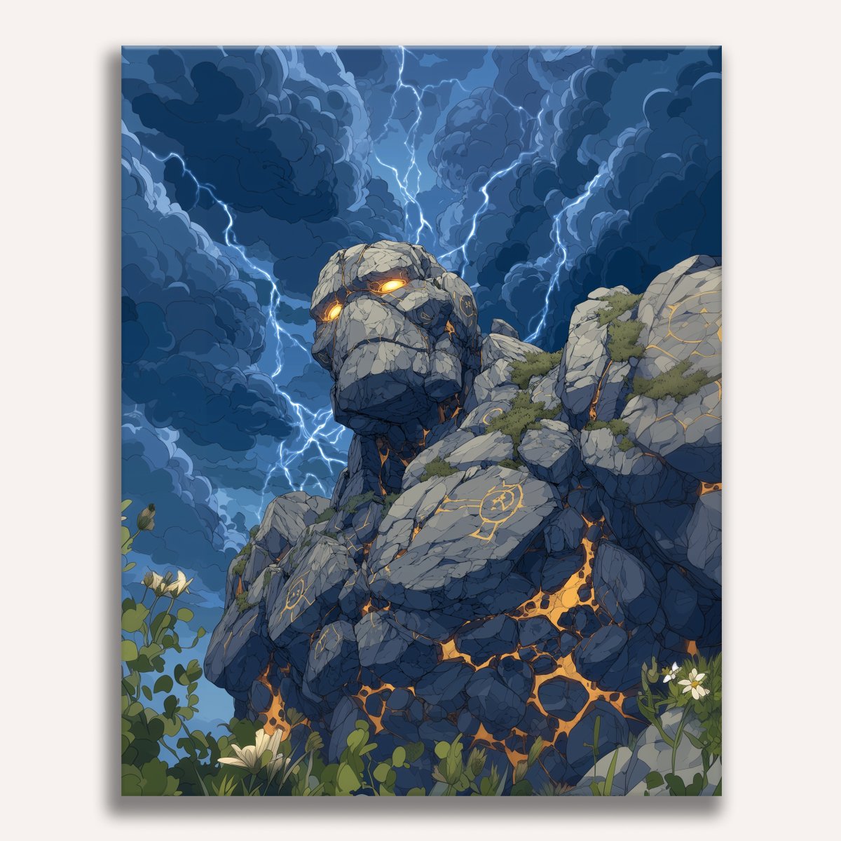 Terra Golem Paint by Numbers Kit