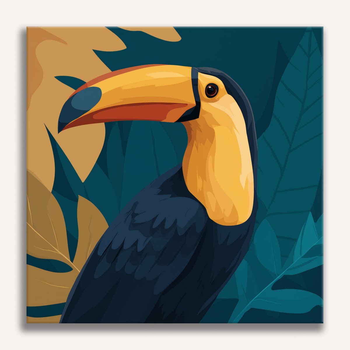 Toucan's Jungle Paint by Numbers Kit