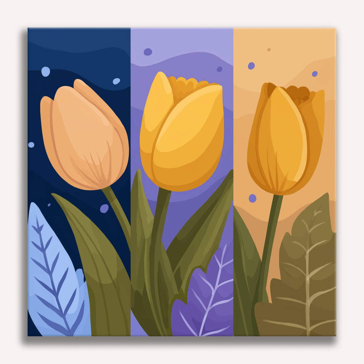Tulip Trio Paint by Numbers Kit