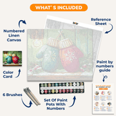 Two Mittens Paint by Numbers Kit