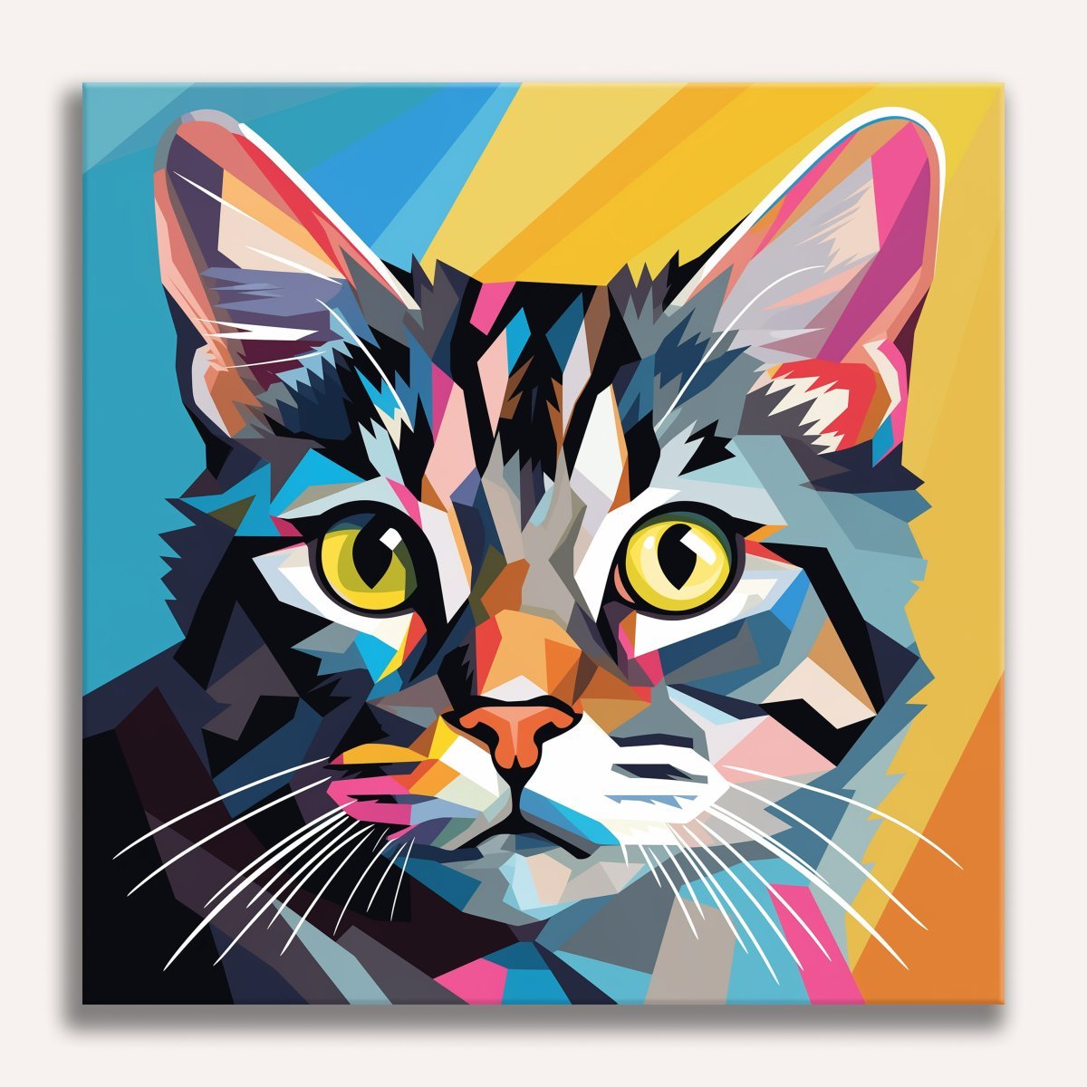 Vector Kitty | Paint by Numbers Kit by Number Artist