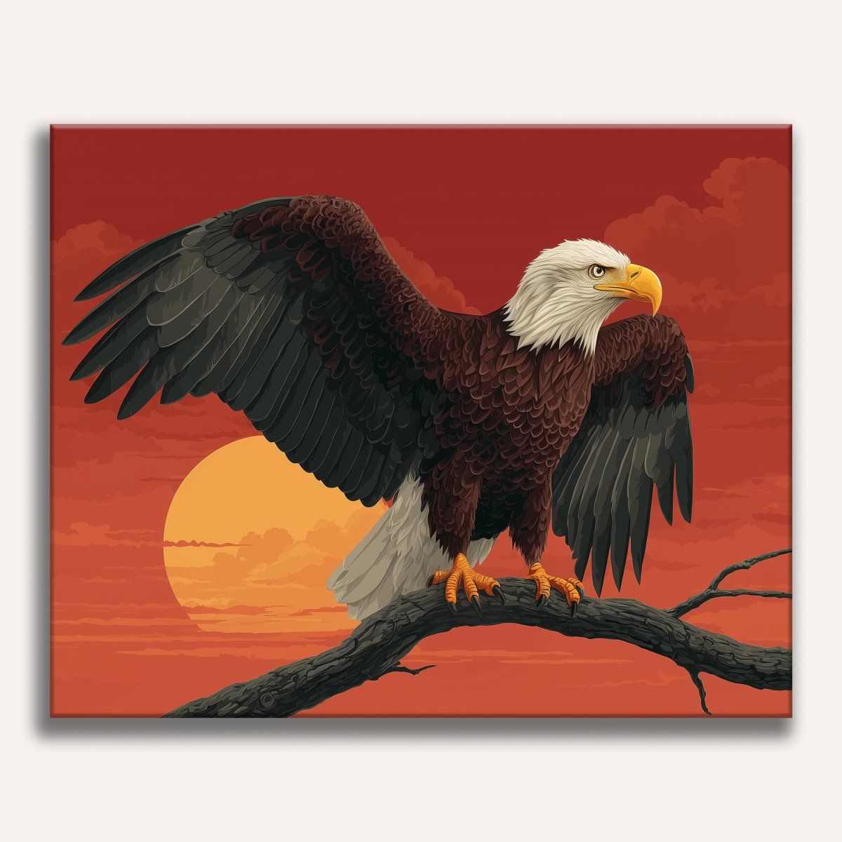 Wings of Freedom Paint by Numbers Kit